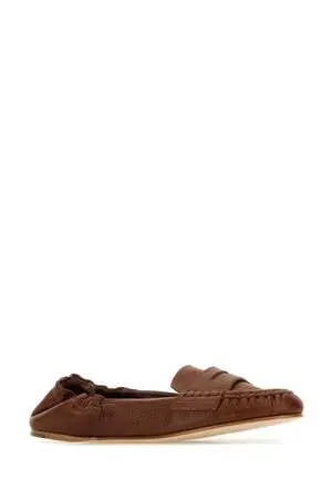 Dsquared2 Caramel Leather Loafers - Brown