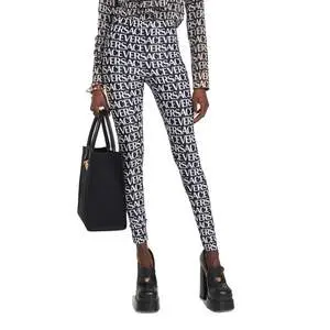 Versace Logo Leggings