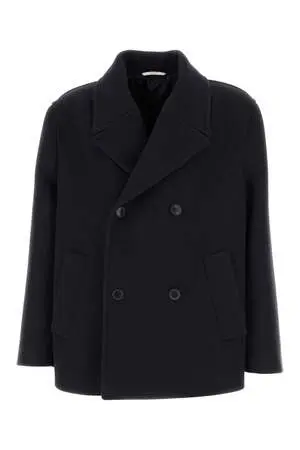 Valentino Garavani Virgin Wool Coat - Blue