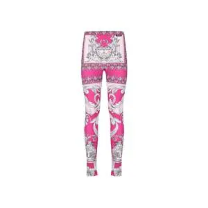 Versace Baroque Print Leggings - Multicolor