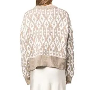 Brunello Cucinelli Jacquard Cashmere Sweater