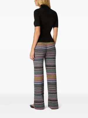Missoni Patterned Viscose Pants - Multicolor