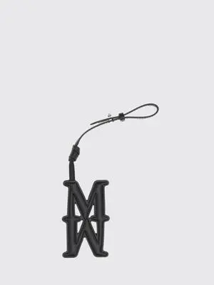 Max Mara Calf Leather Key Ring - Black