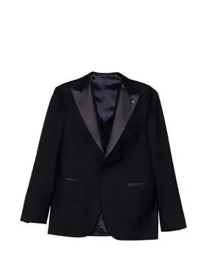 Tagliatore Wool Tuxedo Jacket