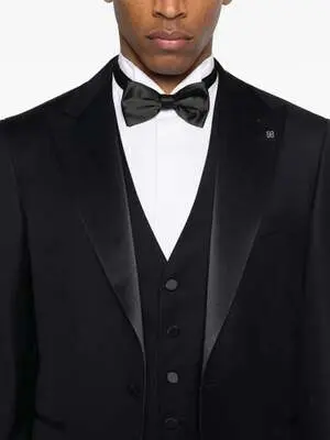Tagliatore Wool Tuxedo Jacket