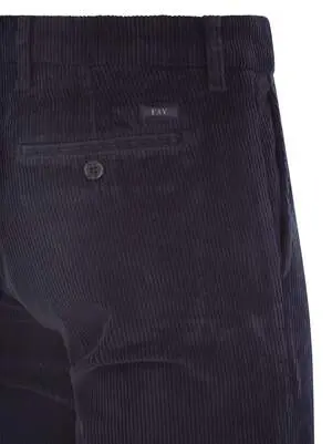 FAY Slim Corduroy Trousers