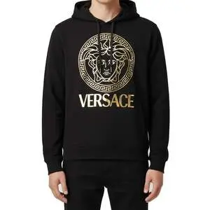 Versace Gold Medusa Logo Hoodie