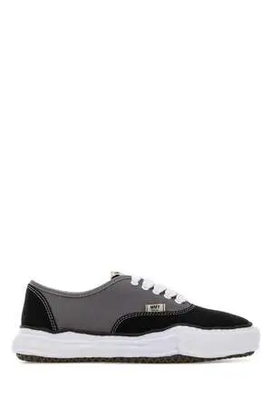 Mihara Yasuhiro Two-tone Canvas Sneakers