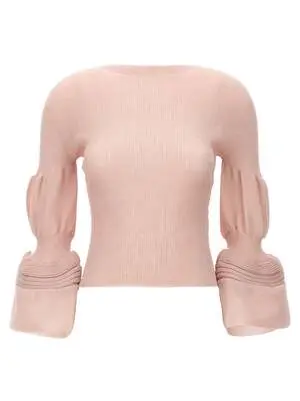 Issey Miyake Assemblage Knit Top - Pink