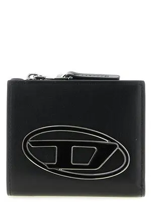 DIESEL® 1dr Bi Fold Zip L' Wallet - Black