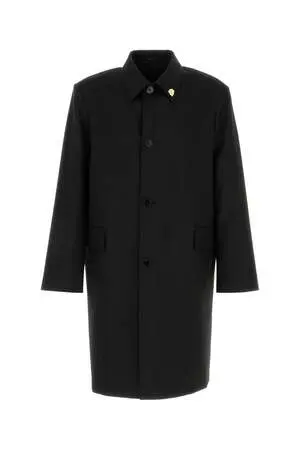 Gucci Polyester Blend Coat - Black