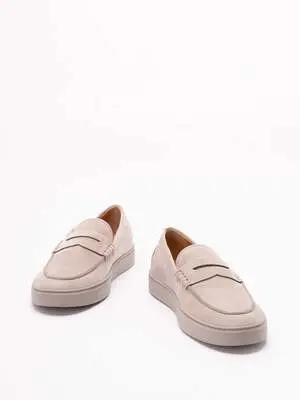TOD'S Loafers In Nabuk Leather