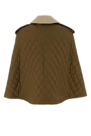 Burberry Cotton Cape - Green
