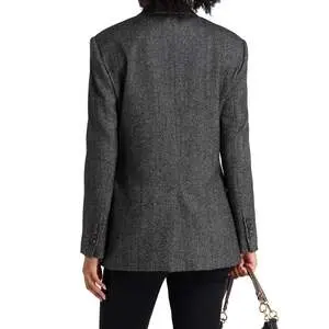 Brunello Cucinelli Herringbone Wool Blazer