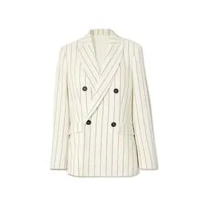 Brunello Cucinelli Wool Blazer - White
