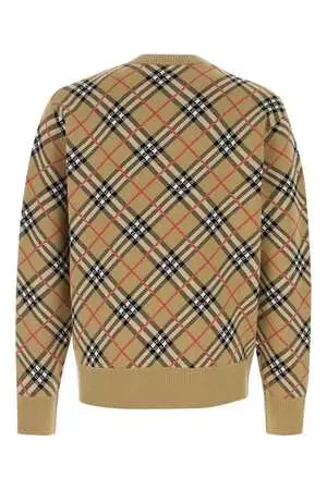 Burberry Gregory Schk Checked Knit Pullover - Multicolor