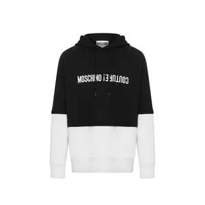 Moschino Cotton Hooded Sweatshirt
