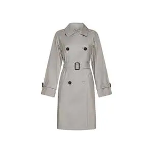 Max Mara Cotton Trench Coat - Cream