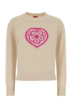 Kenzo Cotton Blend Sweater - Yellow