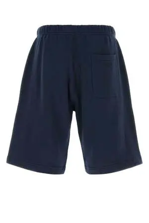 Kenzo Navy Cotton Bermuda Shorts