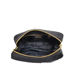 Prada Quilted Nylon Camera Bag - Black