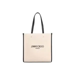 JIMMY CHOO Medium Logo Tote Bag