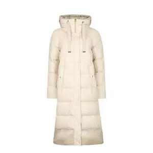 Herno Silk And Cashmere Padded Coat - White