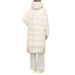 Herno Silk And Cashmere Padded Coat
