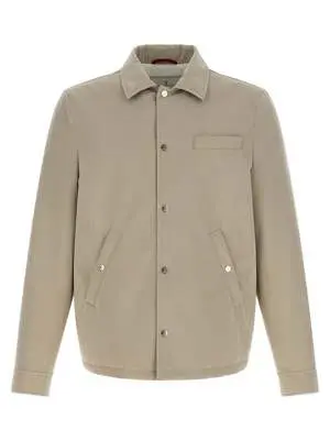 Brunello Cucinelli Nylon Jacket - Gray
