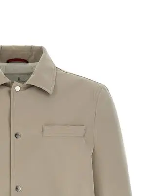 Brunello Cucinelli Padded Jacket - Gray