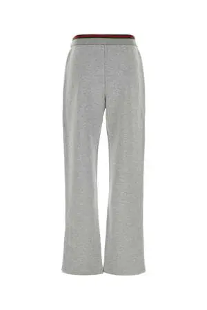 Gucci Grey Cotton Blend Joggers