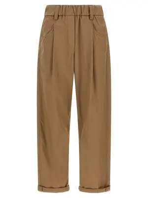 Brunello Cucinelli Track Pants - Cream