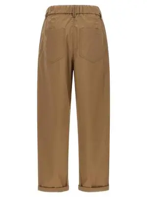 Brunello Cucinelli Track Pants - Cream