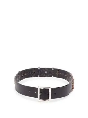GOLDEN GOOSE Sierra Leather Belt - Multicolor