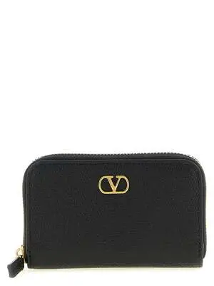 Valentino Garavani Vlogo Signature Cardholder - Black