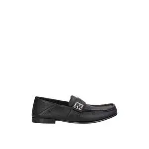 Fendi Leather Loafers - Black
