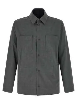 Herno Reversible Overshirt - Gray