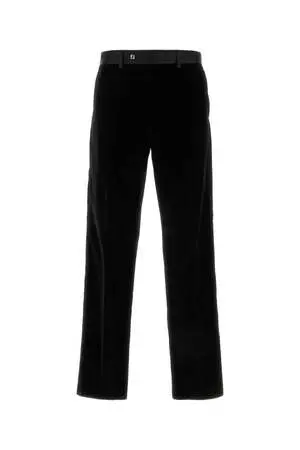 Fendi Velvet Pant - Black