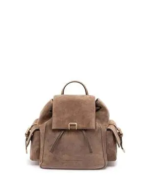 Brunello Cucinelli Leather Backpack - Multicolor