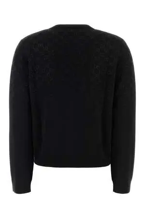 Gucci Wool Blend Cardigan - Black