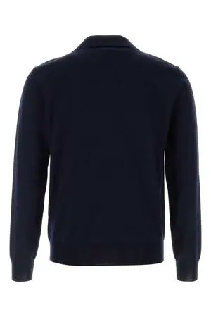 Valentino Garavani Midnight Wool Polo Shirt