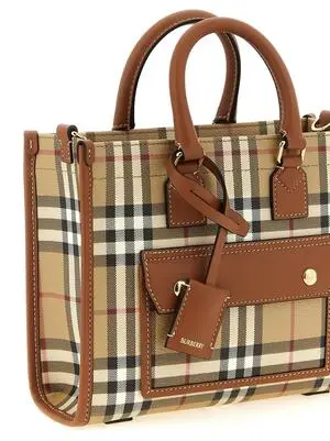 Burberry Freya' Mini Shopping Bag