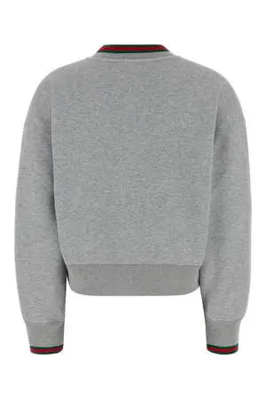 Gucci Grey Cotton Blend Sweatshirt