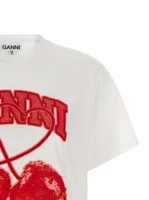 GANNI Cherry' T-shirt