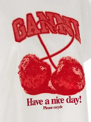 GANNI Cherry' T-shirt