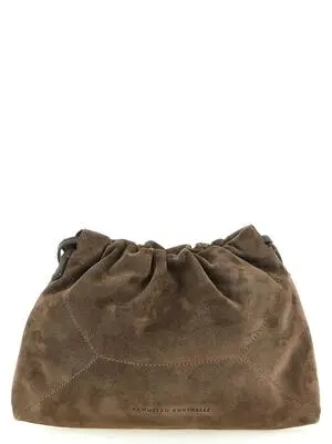Brunello Cucinelli Bc Duo' Pouch - Brown