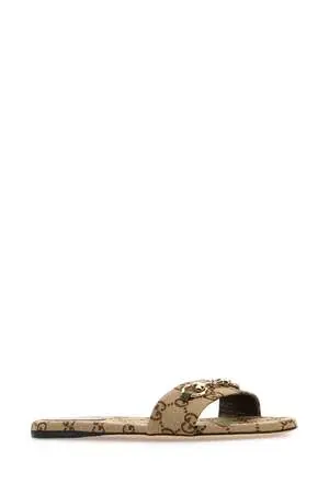 Gucci Gg Fabric Slippers