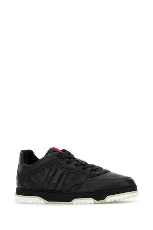 Gucci Printed Leather Sneakers