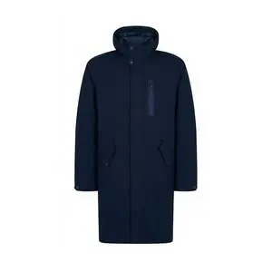 Herno Hooded Rain Coat - Blue