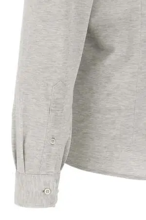 Brunello Cucinelli Piqué Cotton Shirt